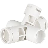 PVC Adjustable joint fitting 1" (Furniture Grade White) - - Amazon.com