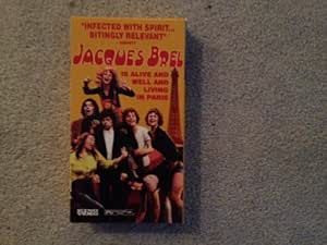 Amazon.com: Jacques Brel Is Alive & Well & Living in Paris [VHS]: Elly ...