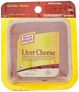 Oscar Mayer Liver Cheese, 8 oz: Amazon.com: Grocery & Gourmet Food