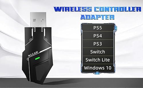 Beloader Wireless Controller Adapter for PS5/P4/PS3,Windowns,Switch ...