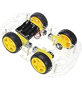 Amazon.com: The perseids DIY Robot Smart Car Chassis Kit with Speed ...