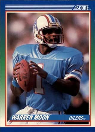 Amazon.com: 1990 Score Football Card #105 Warren Moon: Collectibles ...