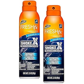 Amazon.com: FRESH fx Armor All Smoke-X 3.5oz Spray Smoke Odor ...