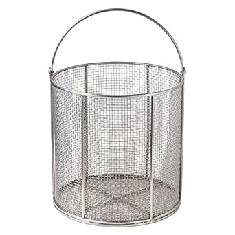 AnySizeBasket AZN-120RND120-C04S Round Stainless Steel Mesh Basket with ...