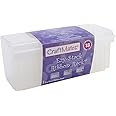 Amazon.com: Craft Mates Bead Organizer and Plastic Storage Containers ...