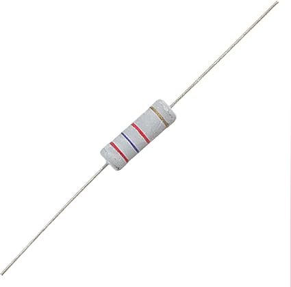 Amazon.com: Aexit 100 Pcs Fixed Resistors 3W 500V 2K7 2700 Ohm Through ...