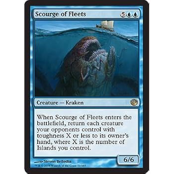 Amazon.com: Magic: the Gathering - Whelming Wave (57/165) - Born of the ...