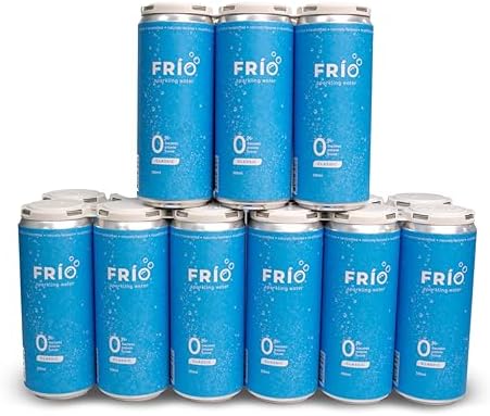 سعر Frio Classic Sparkling Water - 18 Pack x 330ml - 0 Sugar, 0 Calories, No Artificial ...