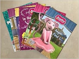 Angelina Ballerina activity books collection -6 books-(Angelina Prima ...