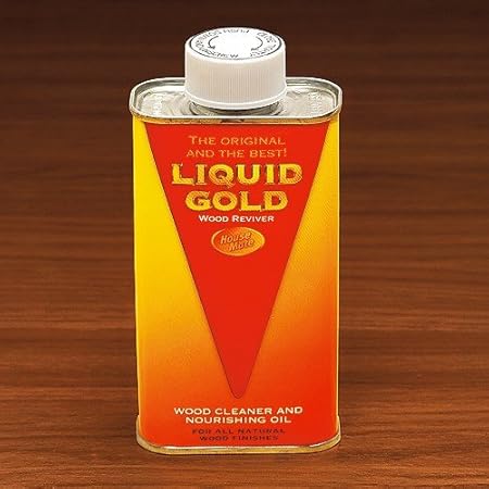 Liquid Gold Nourishing Wood Cleaner & Oil - 250ml: Amazon.co.uk ...