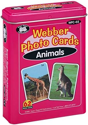 Super Duper Publications | Webber® Animals Photo Card Deck ...