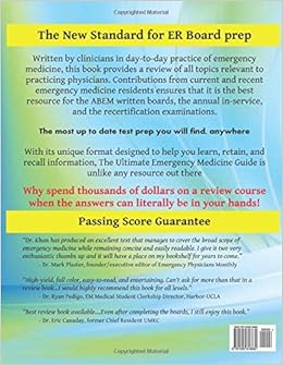 The Ultimate Emergency Medicine Guide: The only EM book you need to succeed: Sajid Khan MD ...