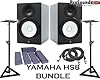 Yamaha HS8 Powered Studio Monitor Pair with XLR-Cables Insolation ...
