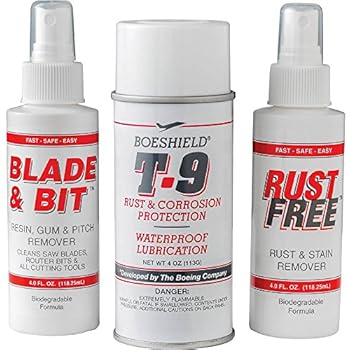 Amazon.com: BOESHIELD T-9 Rust & Corrosion Protection/Inhibitor and Waterproof Lubrication, 1 oz ...