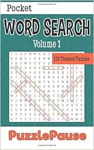 Amazon.com: Pocket Word Search: 125 Themed Puzzles (9781545164686 ...