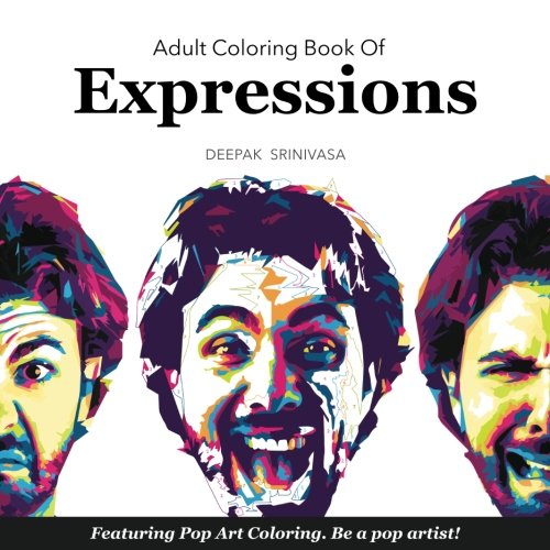 Amazon.com: Adult Coloring Book Of Expressions: 9781537783956 ...
