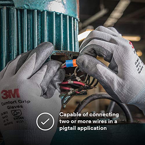 3M Safety 3M Performance Plus Wire Connector O/B+Pouch, 100/POUCH, 100 ...