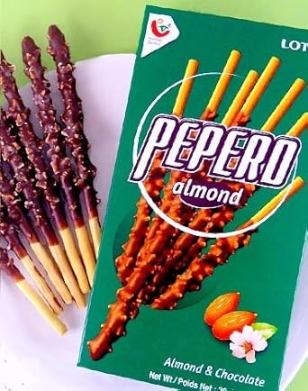 Pepero - Almond & Chocolate: Amazon.co.uk: Grocery