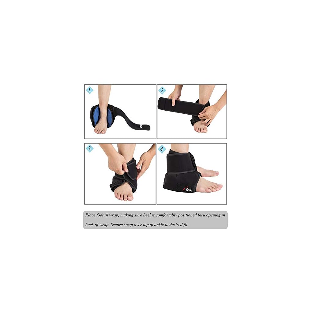 Ankle Ice Pack, Ankle & Foot Pain Relief for Sprained Ankle, Achilles ...