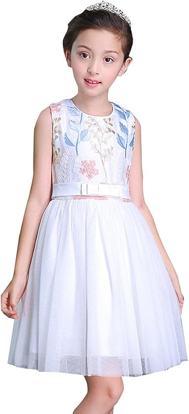 High-end Children Elegant Princess Formal Dress Kids Evening Prom Party ...