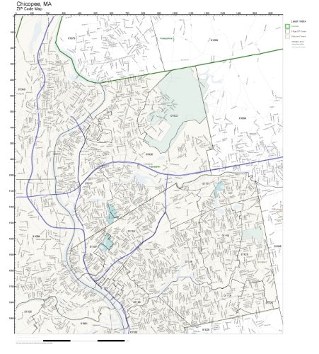Chicopee Ma Zip Code Map - Map