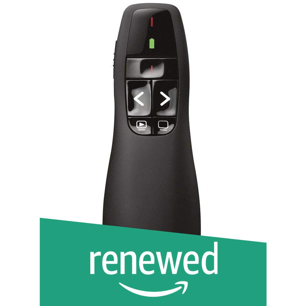 Logitech R400 Wireless Presenter/Presentation Clicker, Intuitive ...