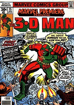 3-D Man - 3D Man - Marvel Comics - 1950s Avengers - Writeups.org
