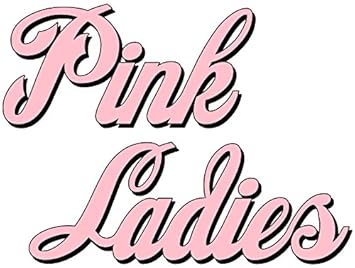 grease pink ladies font