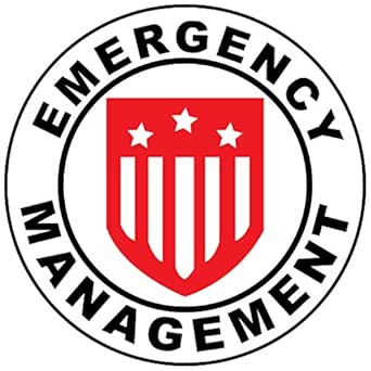 Emergency Management Hard Hat Labels Helmet Vinyl Stickers Decals Matte ...