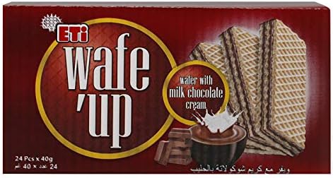 Eti Wafe'Up Milk Chocolate Cream Wafer, 40 Gm (Pack Of 24) price in UAE | Amazon UAE ...