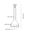 ISOLAB USA - volumetric Flask - Standard - Clear - Class A - Conformity ...