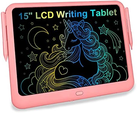 LCD Writing Tab with Pen For Kids - 15 Inch Doodle Board Kids Tab ...