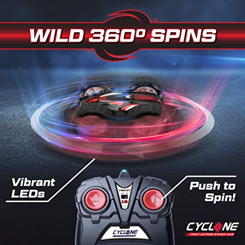 Force1 Cyclone Remote Control Car for Kids - Double Sided Fast Off Road ...