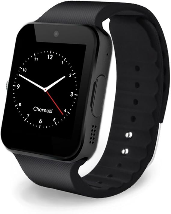 CHEREEKI Bluetooth Smart Watch Handy-Uhr Mit Kamera SIM: Amazon.de ...