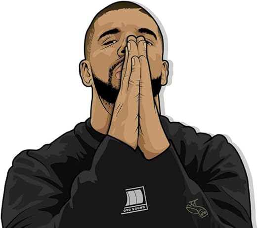 Amazon.com: SICHYUAN Drake Pray Hands Art Wall Indoor Room Outdoor ...