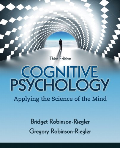 Amazon.com: Cognitive Psychology: Applying The Science of the Mind (3rd ...