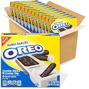 Handi-Snacks OREO Cookie Sticks 'N Crème Dip Snack Packs, 72 - 1 oz ...