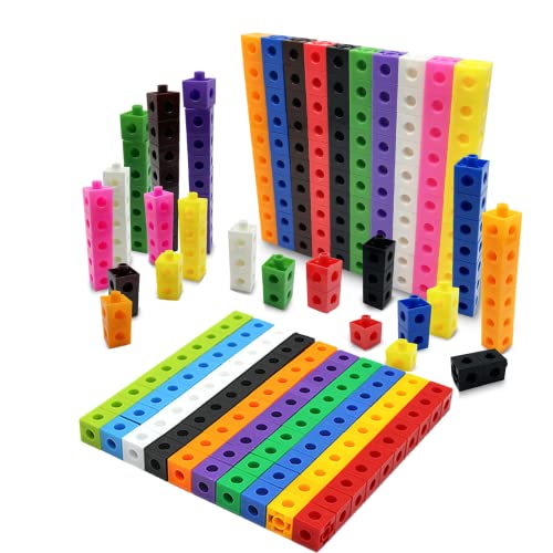 Math Manipulatives Counting Cubes, Math Linking Cubes Unifix Cubes ...