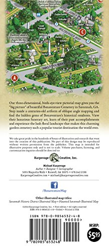 Bonaventure Cemetery Map