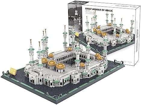 Alif and Friends Masjid Al Haram Building Blocks Set - 2000+ Pcs Grand ...