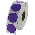 Amazon.com : LabelValue.com | 1" Purple Inventory Dot Labels - (1000 ...
