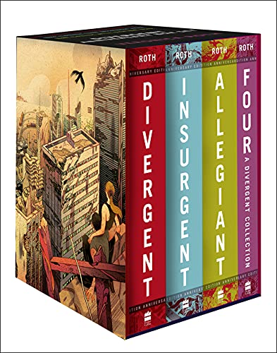 Amazon.com: Divergent Series Four-Book Collection Box Set (Books 1-4 ...