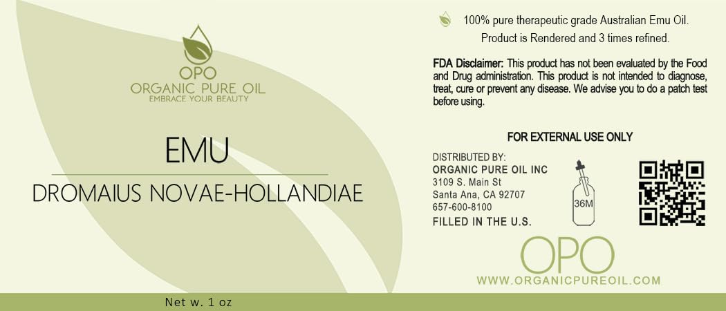 Mua OPO Australian Emu Oil - 7x Refined, Pure Creamy Rendered Extra ...