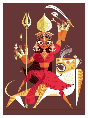 The Big Poster Book of Hindu Deities: 12 Removable Prints - Want It All