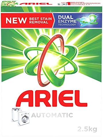 Ariel Automatic Laundry Powder Detergent Original Scent, 2.5 Kg price ...