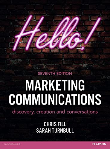 Amazon.com: Marketing Communications: discovery, creation and ...