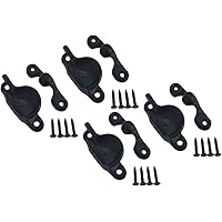 Amazon.com: QCAA Steel Window Sash Lock, CTC 2", Matte Black, 4 Pack ...