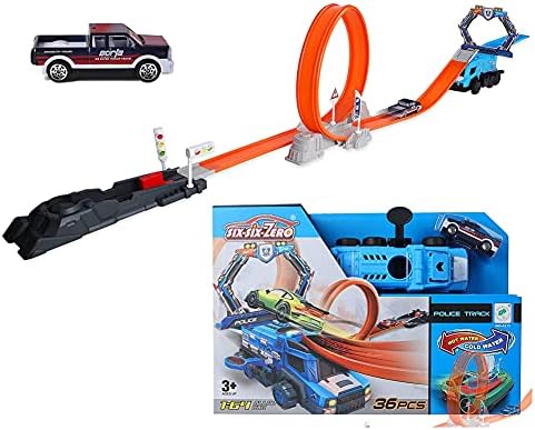 Race Car Track Set for Kids, 36Pcs Race Tracks Educational Toys ...
