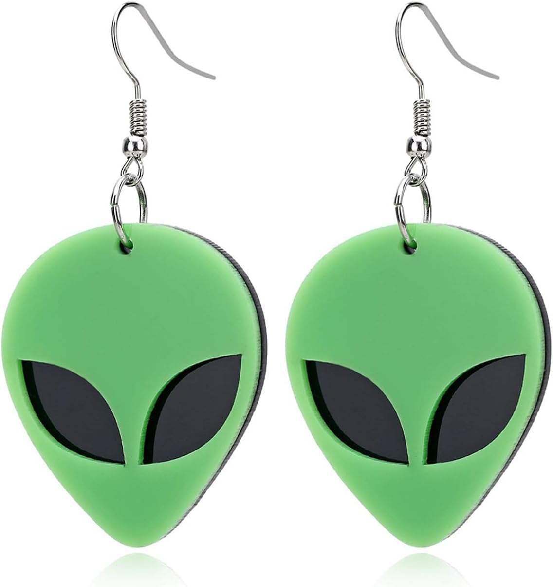 Happyyami Alien Earrings Dangle Earrings for Women Acrylic Drop ...