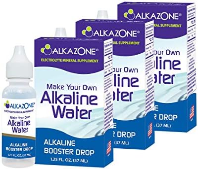 Alkazone Make Your Own Alkaline Water | 1 Pack Makes 20 Gallon of ...